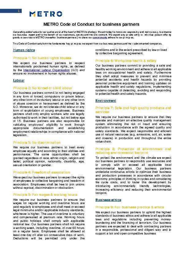 Compliance Programme