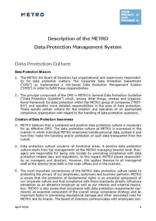 Group-wide Data Protection