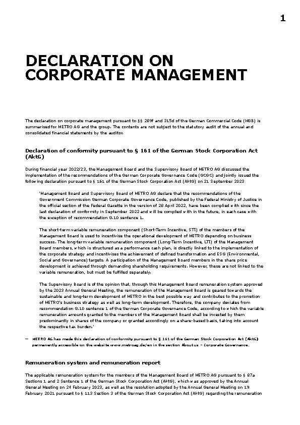 Corporate Governance